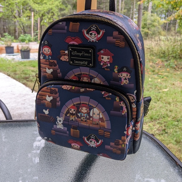 Loungefly | Other | Loungefly Disney Pirates Of The Caribbean Backpack ...